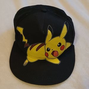 Pokemon | Accessories | Pokemon Boys Youth Onesize Hat Black | Poshmark